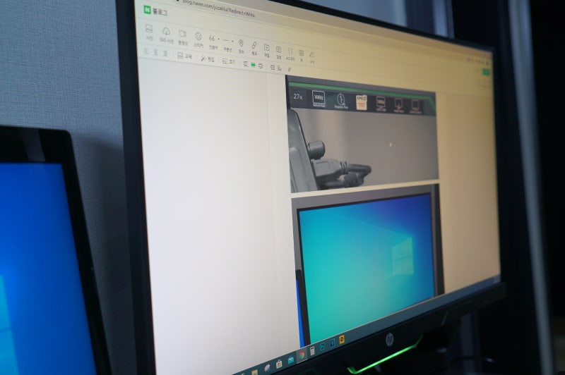 HP 27x 모니터 가성비 굿! (27인치, 게이밍) : 네이버 블로그