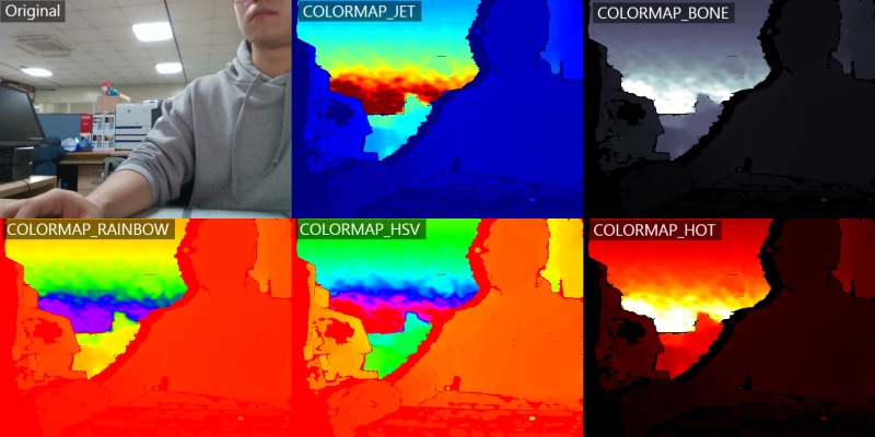 Color Map in OpenCV : 네이버 블로그
