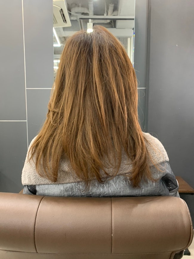 발레아쥬 옴브레 염색 일산 누아헤어 허준 네이버 블로그