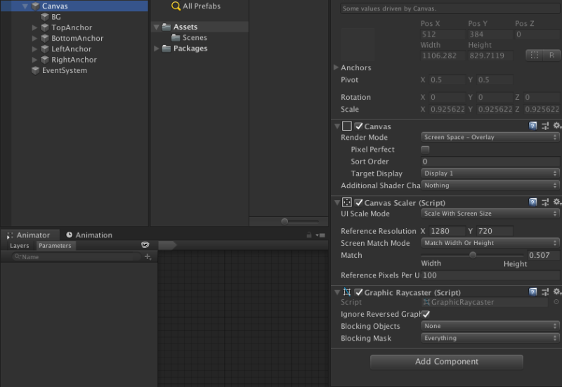 유니티 팁 - Canvas Scaler 를 활용하여 멀티 해상도 대응하기 : 네이버 블로그