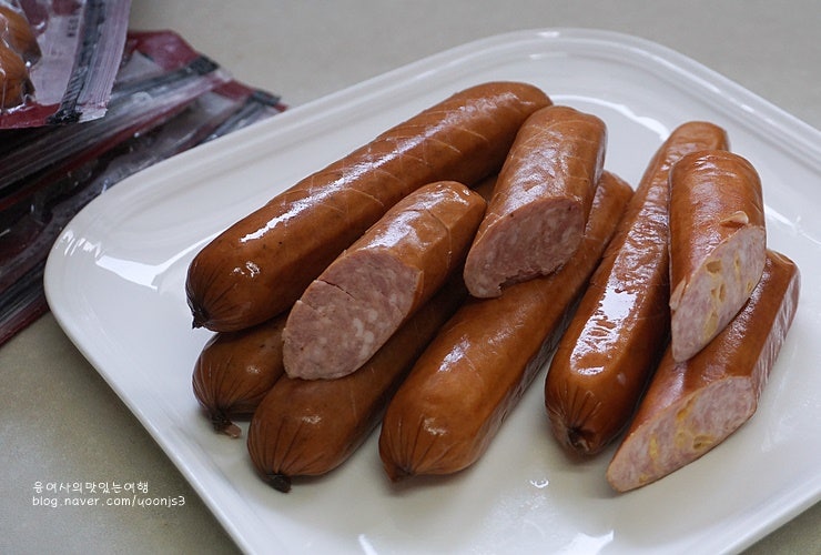 간식으로 좋은 소세지 팬케이크 만들기 쟌슨빌 소시지 네이버 블로그