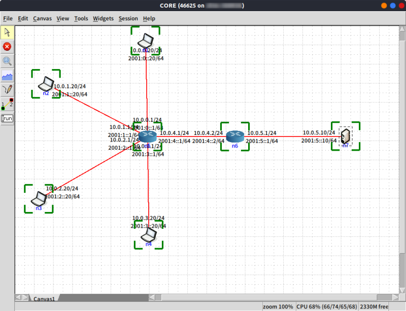 [linux] CORE Emulator - 1(유선연결) : 네이버 블로그