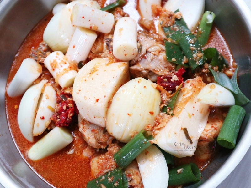 묵은지 닭볶음탕 황금레시피 백종원양념 으로 맛있게 만드는법 네이버 블로그