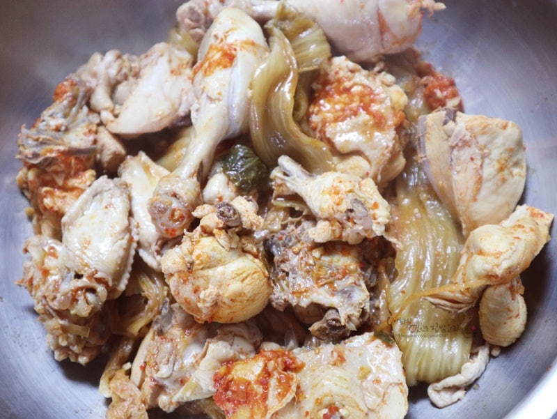 묵은지 닭볶음탕 황금레시피 백종원양념 으로 맛있게 만드는법 네이버 블로그