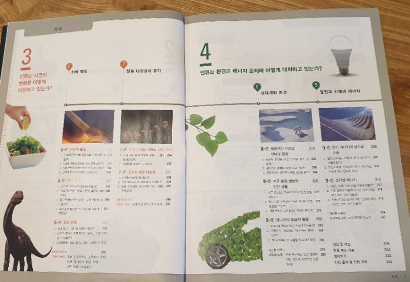고1 통합과학 공부법 And 통합과학 5종 교과서 목차 네이버 블로그