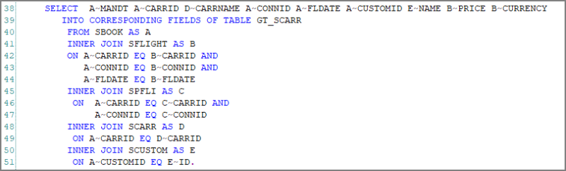 [SAP ABAP] Inner join : 네이버 블로그