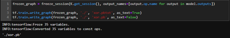 Tensorflow, Keras - Sequential Model Layer 정보 확인, pb 파일 생성하기 : 네이버 블로그