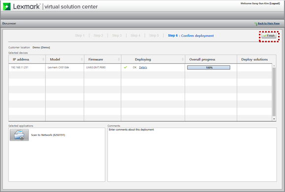 Lexmark(렉스마크) Scan to Network 설정 및 사용방법 : 네이버 블로그