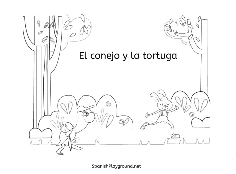 [스페인어동화]El conejo y la tortuga/pdf다운 : 네이버 블로그