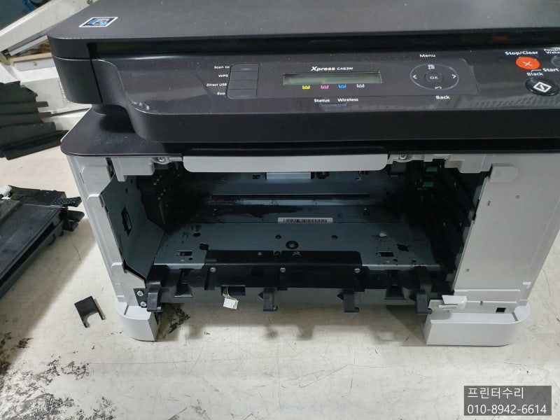 컬러 레이저 프린터 무한프린터설치 무한프린터개조 Sl C483w Sl 563w Sl C480w Sl C482w Sl C485w
