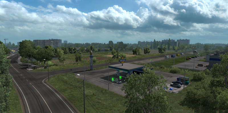 [유로트럭시뮬레이터2 프로모드]2020년 3월 초, ProMods + 중동 맵(Middle-East Add-On Pack) 개발 ...