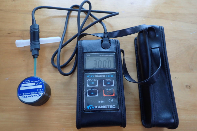 테슬라 메타 (Teslameter), TM-801과 자력의 세계로! : 네이버 블로그