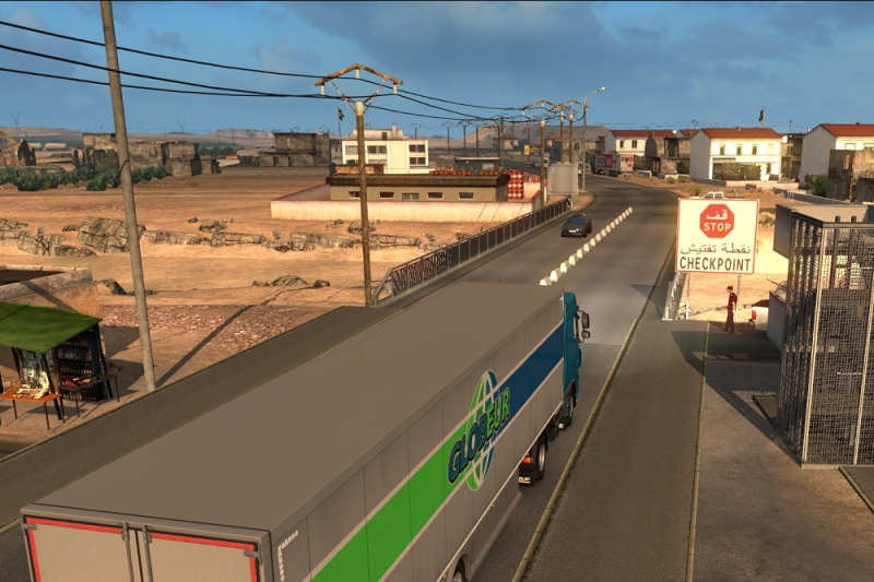 [유로트럭시뮬레이터2 프로모드]2020년 3월 초, ProMods + 중동 맵(Middle-East Add-On Pack) 개발 ...