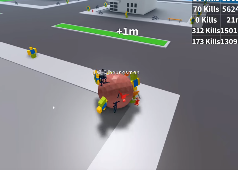 흥스맨! 데굴데굴 굴러보자! 로블록스 boulder simulator : 네이버 블로그