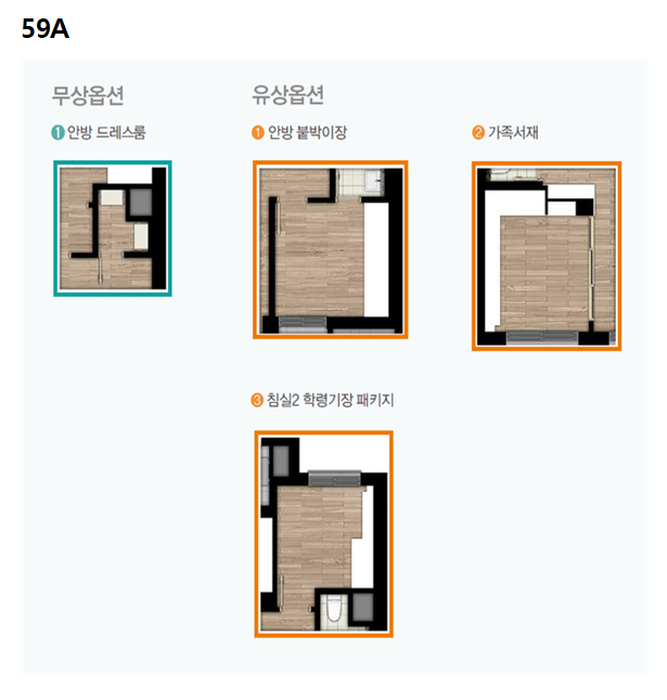 개포 래미안포레스트 평형별 평면도 및 옵션 선택사항 안내 네이버 블로그