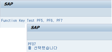 [ABAP 기초] AT PF / AT USER-COMMAND 이벤트 : 네이버 블로그