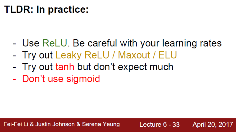 CS231n Lecture 6 강의노트 -Training Neural Networks 1(핵심 정리) : 네이버 블로그