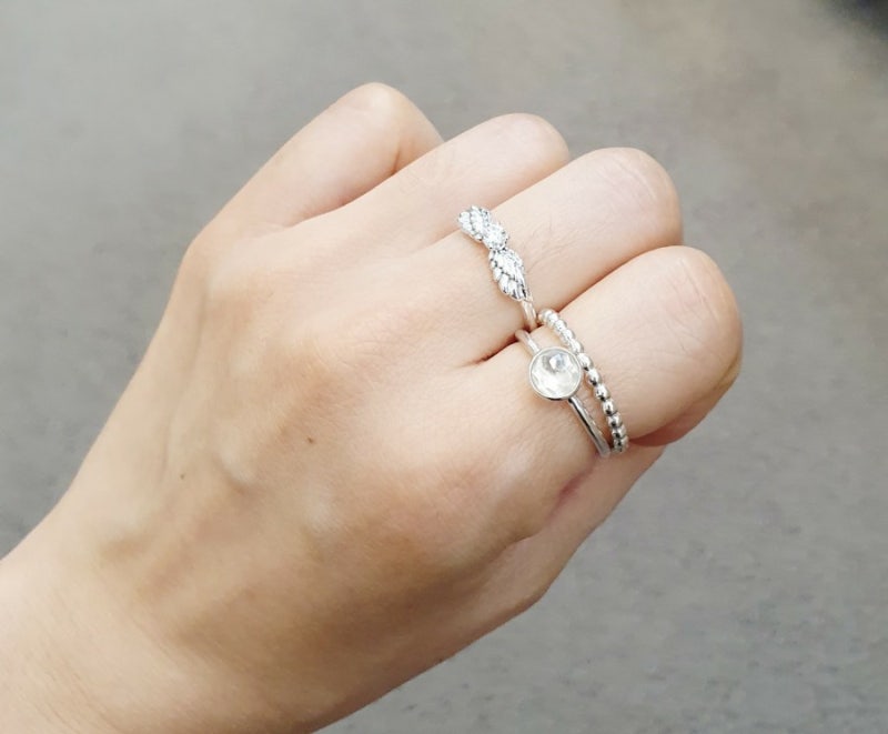 판도라 탄생석반지 4월 신버전&구버전 : 네이버 블로그