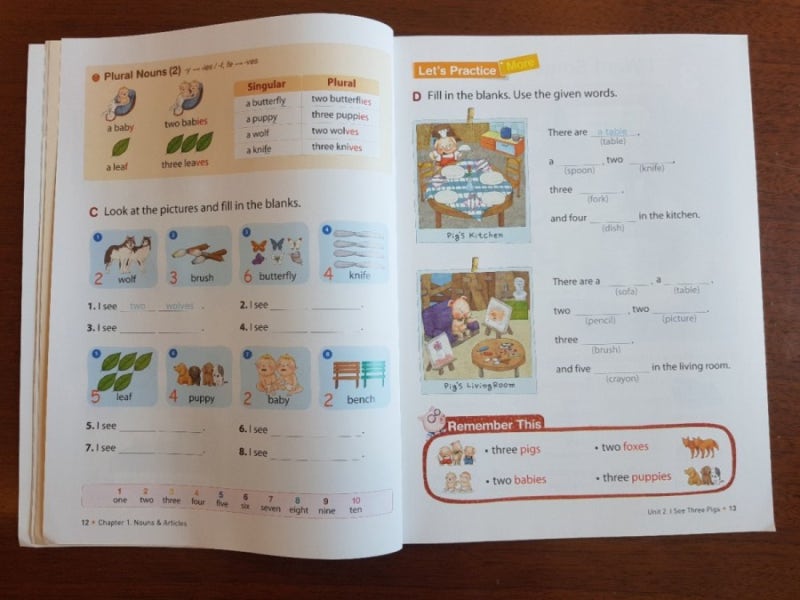 Bricks First Grammar(1) : 초등생에 맞는 쉬운 문법책~ : 네이버 블로그