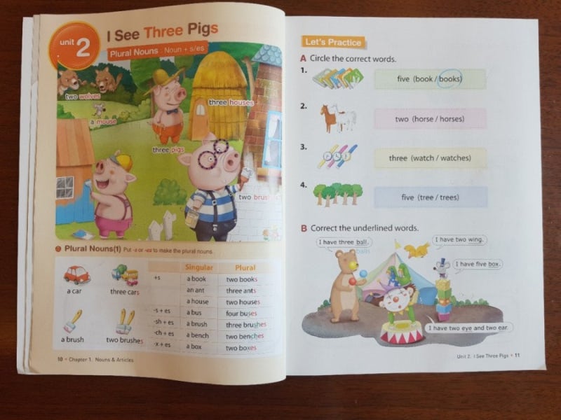 Bricks First Grammar(1) : 초등생에 맞는 쉬운 문법책~ : 네이버 블로그