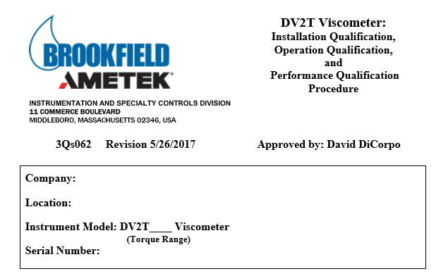 Brookfield(브룩필드) 회전형 점도계 Calibration 점검 -2 : 네이버 블로그