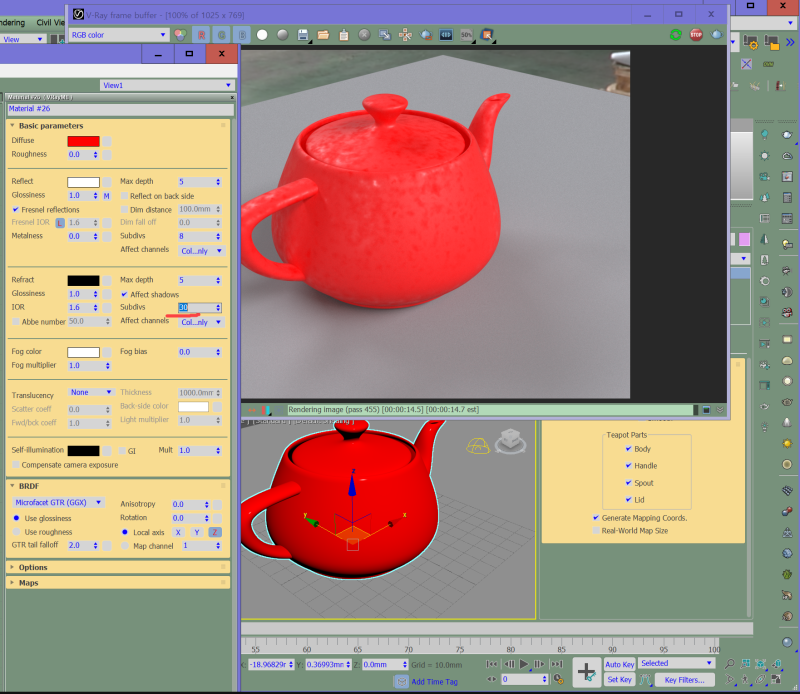 3D MAX VRAY 반사굴절재질 : 네이버 블로그