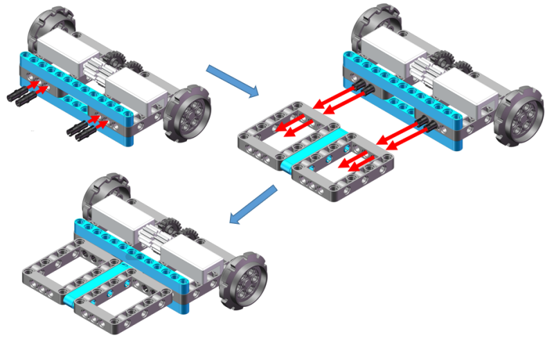 마이크로비트 빌딩비트 강좌 9강 - 삼각 캐터필러 만들기/Microbit Building:bit Starter Kit ...