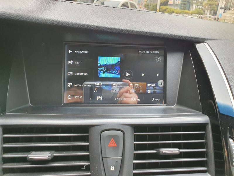 인천서구 올뉴SM7 JY커스텀 n7000LIVe 일채형매립 구형네비교체 : 네이버 블로그