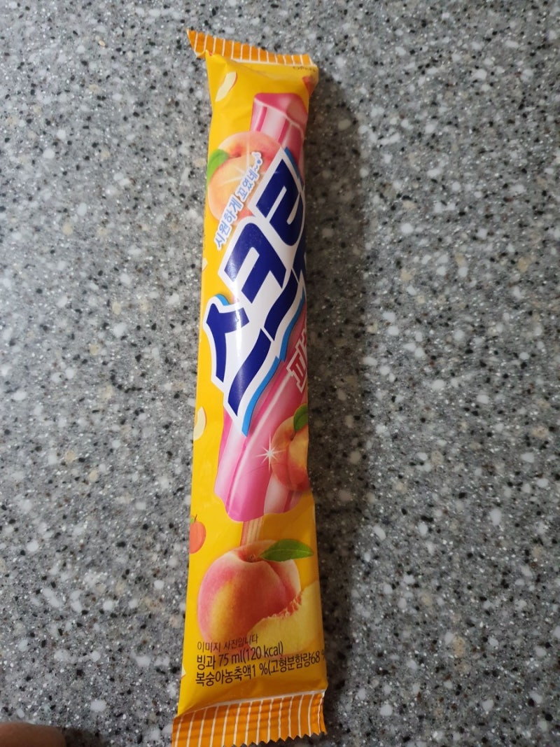 신상아이스크림 스크류바 피치 부드럽고 너무 맛있어요 네이버 블로그