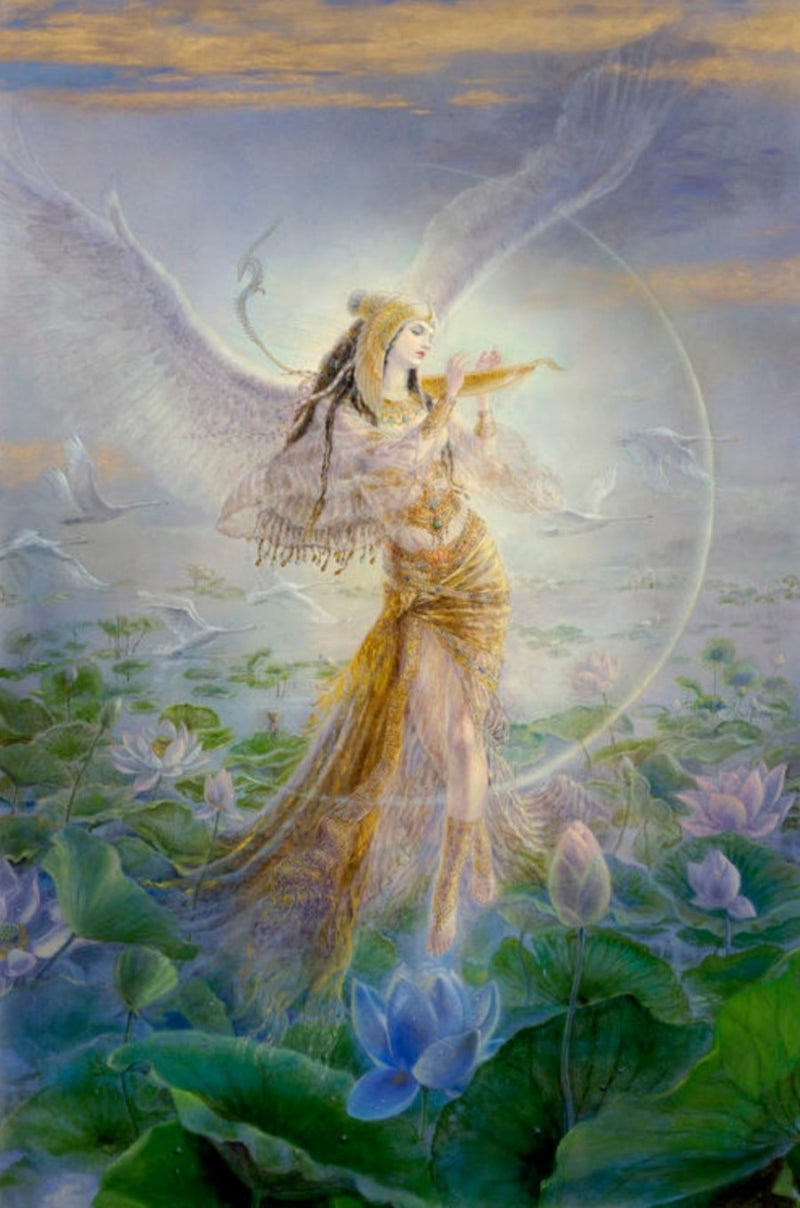 동화 신화 속 여신 일러스트들 - Kinuko Yamabe Craft 작품 모음(feat: 내 잡담주의) : 네이버 블로그