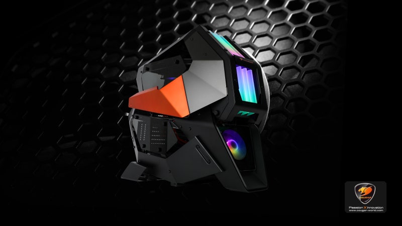 시스기어 l 왕의 귀환! 오픈형 케이스의 절대강자 Cougar Conquer 2 리뷰 : 네이버 블로그