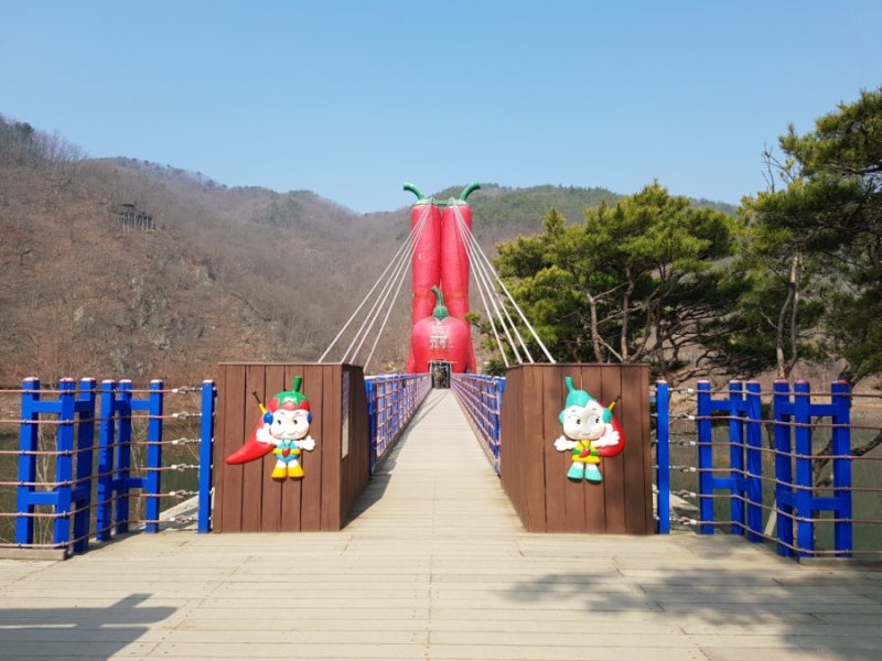 칠갑산 등산코스 거리 소요시간 천장호 출렁다리천장로산장로사찰로칠갑로지천로장곡로도림로휴양로 최단코스