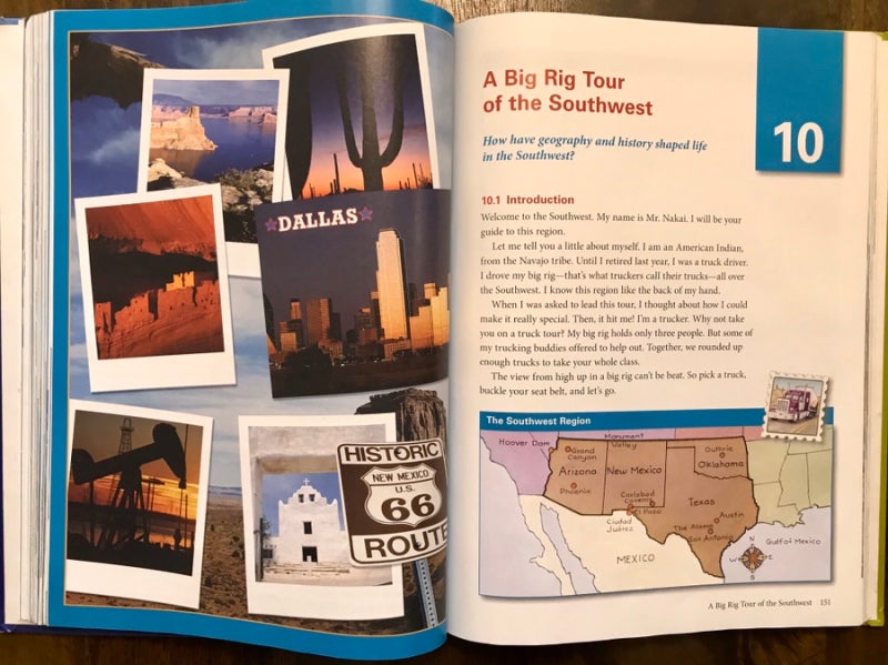 미국 초등학교 4학년 사회 교과서 : 네이버 블로그