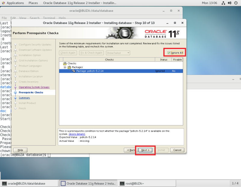 Oracle 11g(11.2.0.3) Install for linux 64bit : 네이버 블로그