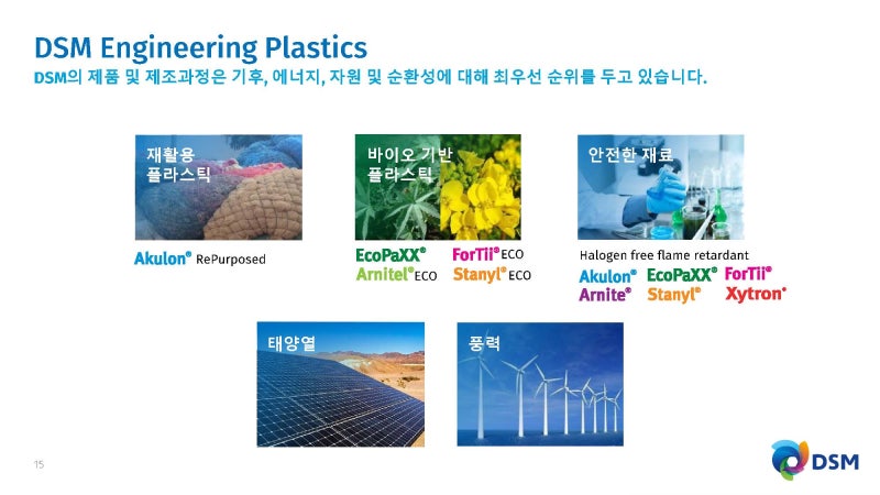 DSM Engineering Plastics(디에스엠 엔지니어링플라스틱스) : 네이버 블로그