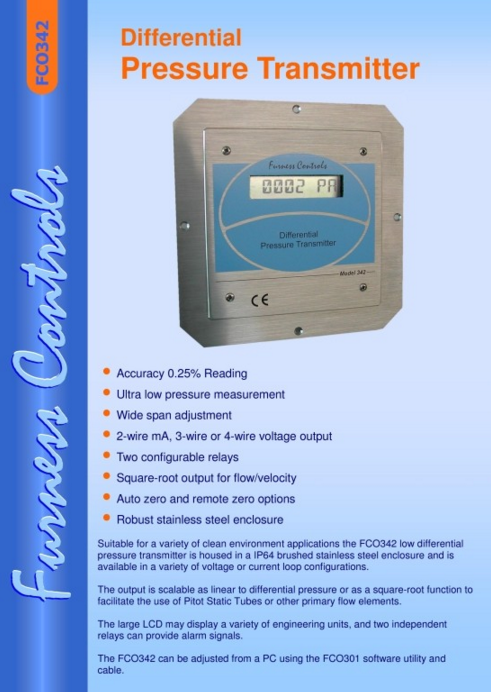 FURNESS 정밀차압계 FCO432 FCO452 FCO342 FCO354 : 네이버 블로그