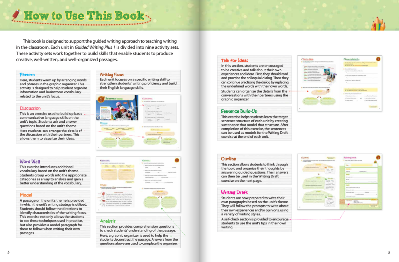 Guided Writing Plus 1-3 가이드 라이팅 플러스 - Guided Writing Plus로 글쓰기의 완성된 기초를 ...