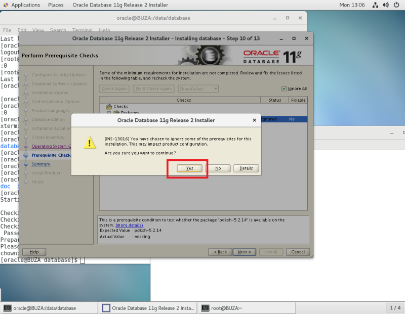 Oracle 11g(11.2.0.3) Install for linux 64bit : 네이버 블로그