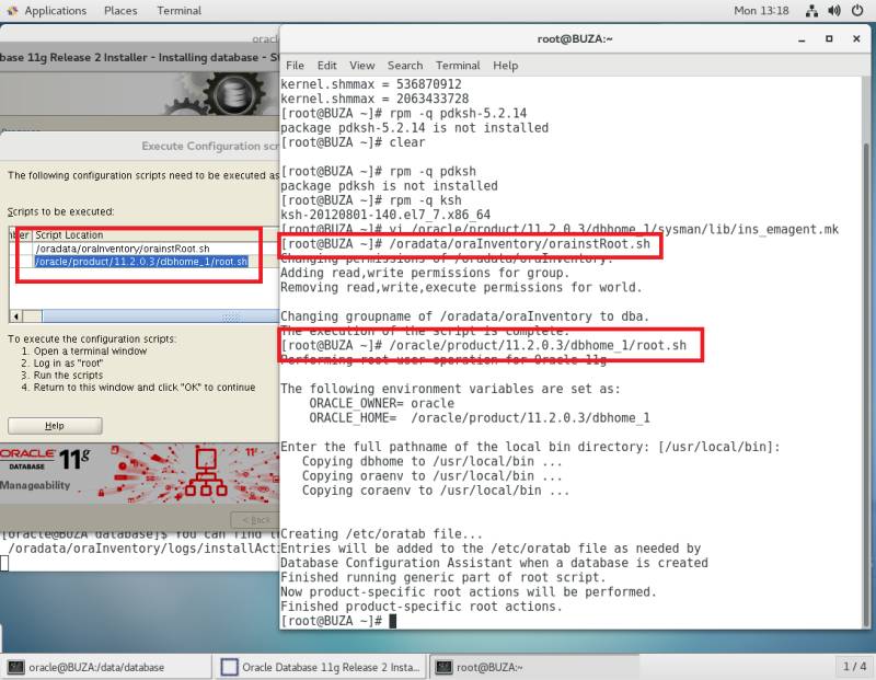 Oracle 11g(11.2.0.3) Install for linux 64bit : 네이버 블로그