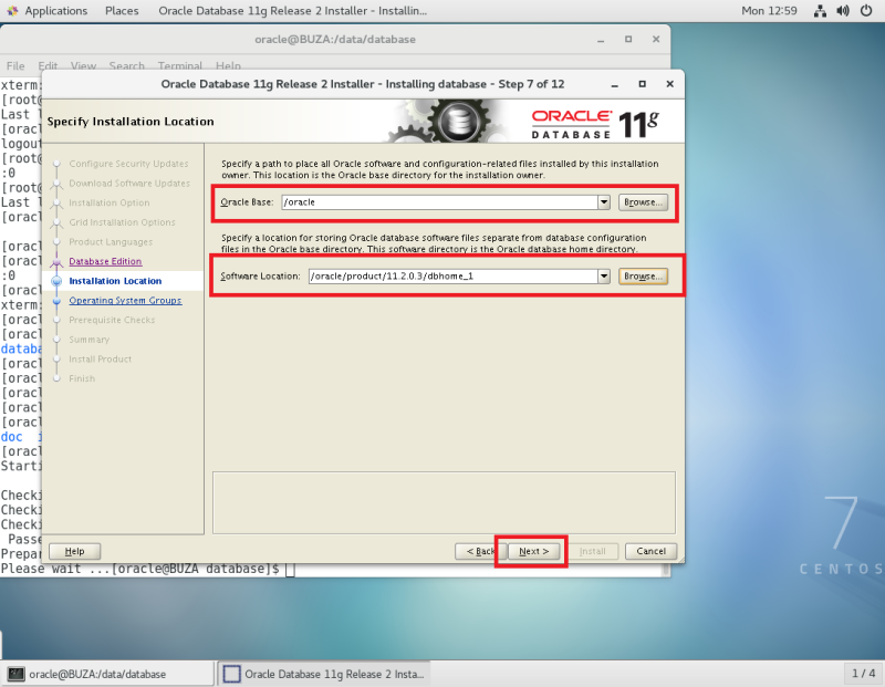 Oracle 11g(11.2.0.3) Install for linux 64bit : 네이버 블로그