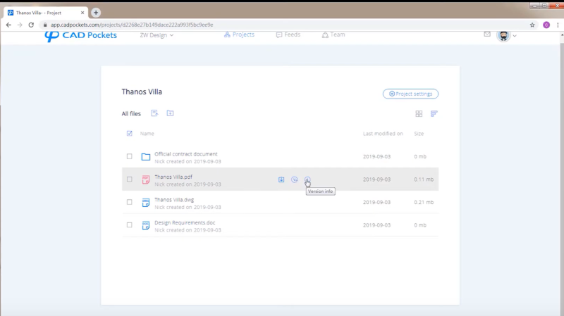 [CAD Pockets Collaboration] 프로젝트 생성과 파일 공유하기 : 네이버 블로그