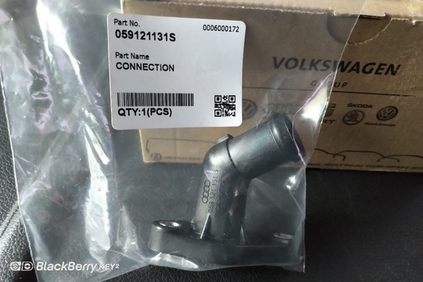 독일 수입차 아우디 A6 콰트로 정비 부품, Coolant valve regulating (feat.4.0TDI QUATTRO ...