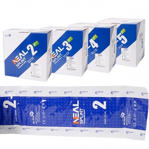 [비엘테크] 닐 롤스프린트 (Neal Roll Splint) / 깁스 / 기브스 / 의료용부목 / 정형외과고정 / 반깁스 ...