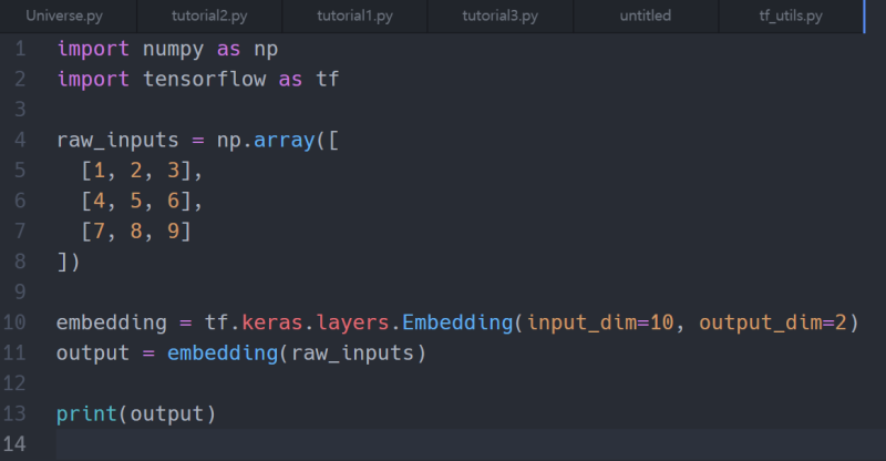 tensorflow tf.keras.layers.Embedding() : 네이버 블로그