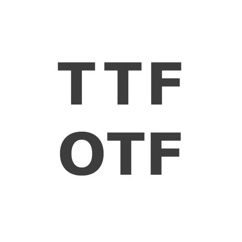 OTF TTF 차이? 무료 글꼴 다운할 때 선택법 : 네이버 블로그