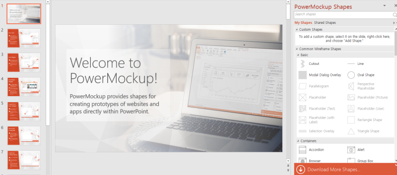 PowerMockup Trail 사용기 : 네이버 블로그
