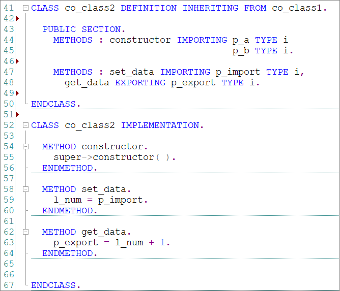 [SAP ABAP] CONSTRUCTOR(생성자) : 네이버 블로그