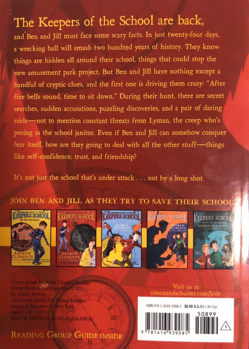 Benjamin Pratt & the keepers school by Andrew Clements : 네이버 블로그