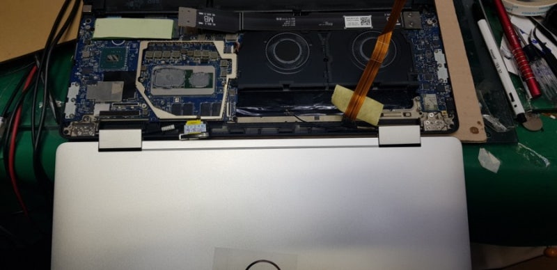 Dell (P73F) XPS 9575-15.6 터치 스크린 액정 불량 2월 19일 들어왔어요. 어재 3월 19일 수입 들어왔어요 ...