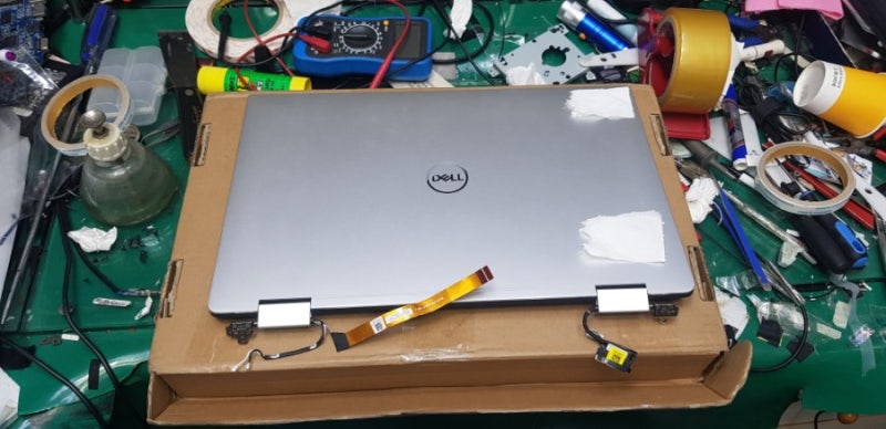 Dell (P73F) XPS 9575-15.6 터치 스크린 액정 불량 2월 19일 들어왔어요. 어재 3월 19일 수입 들어왔어요 ...